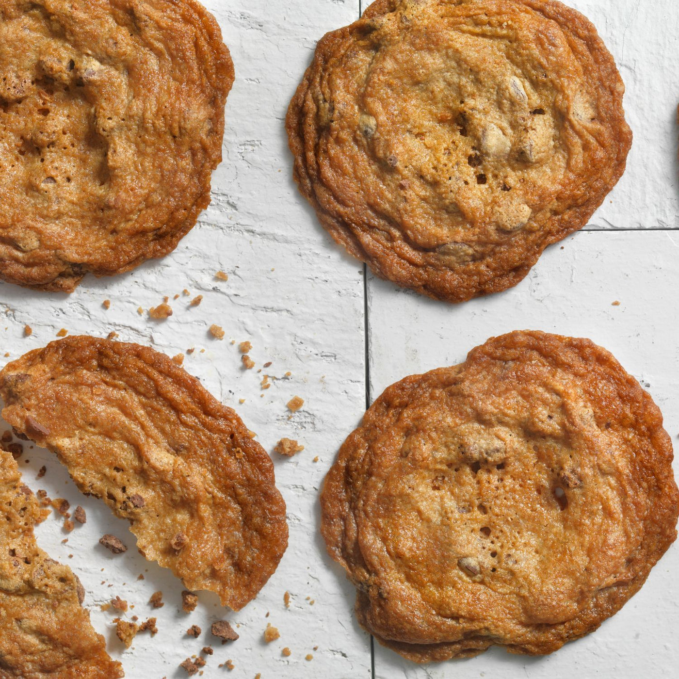 Crispy and thin cookie (white sugar, long cooking) | Jonathan Garnier