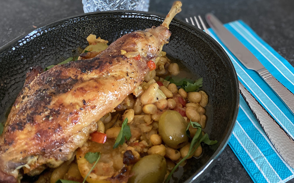 Spanish-style rabbit